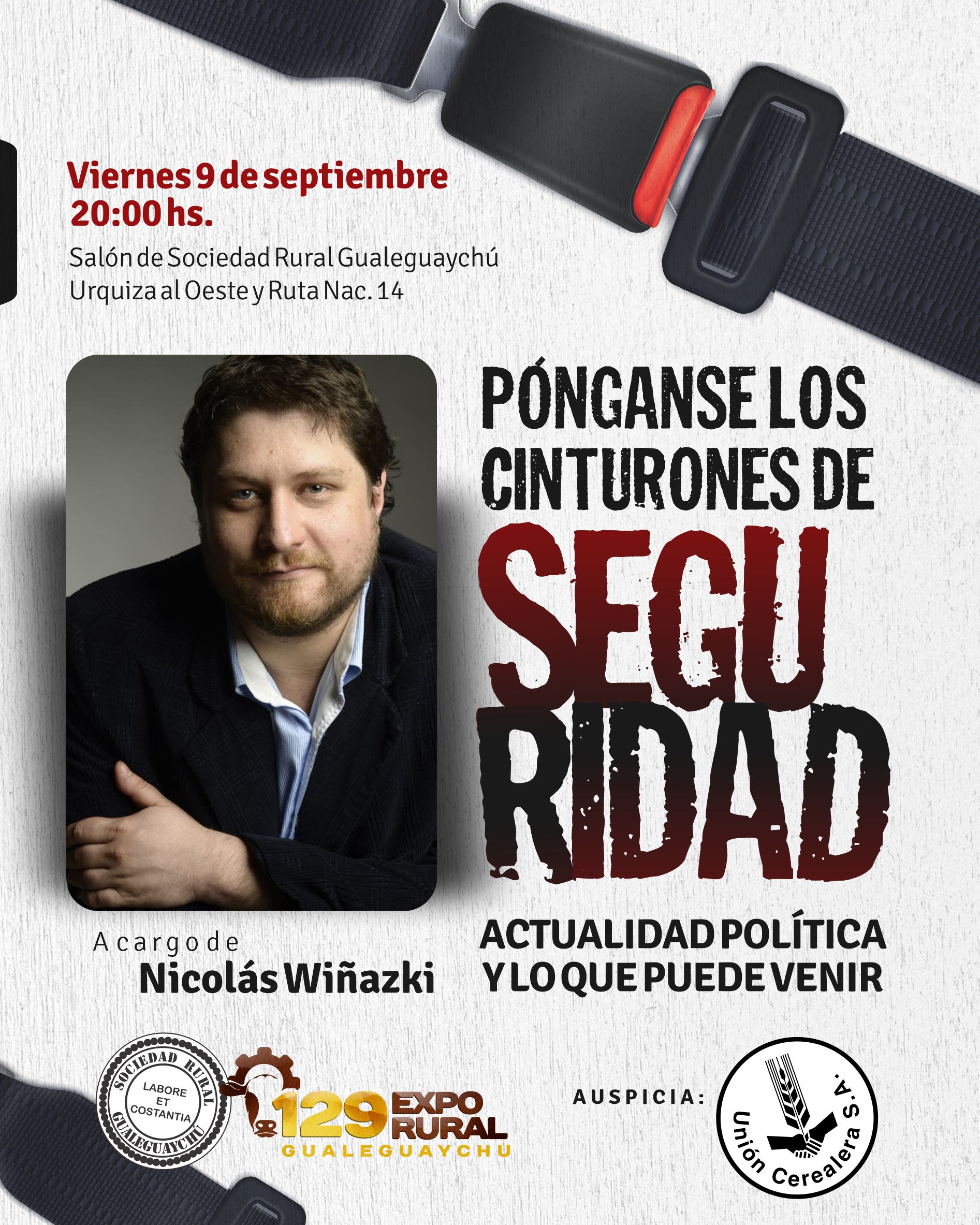 NICOLÁS WIÑAZKI BRINDARÁ UNA CHARLA EN EL MARCO DE LA EXPO RURAL ... NICOLÁS WIÑAZKI BRINDARÁ UNA CHARLA EN EL MARCO DE LA EXPO RURAL ...